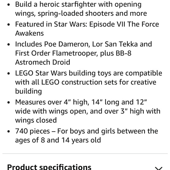 Lego | Toys | New Htf Lego Star Wars Xwing Fighter Lego Set | Poshmark